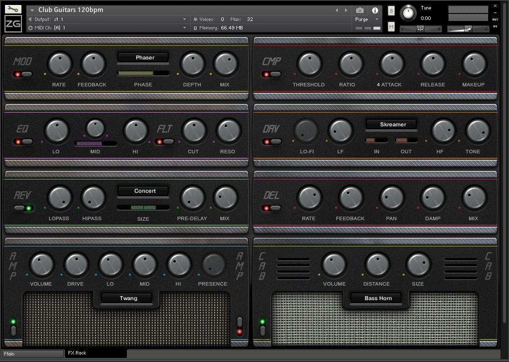 Zero-G Inspiring Guitars - 3.5GB Kontakt Instrument guitar library